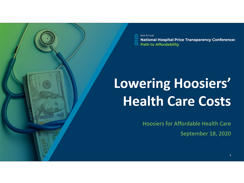 Lowering Hoosiers’ Health Care Costs (NHPTC 2020)