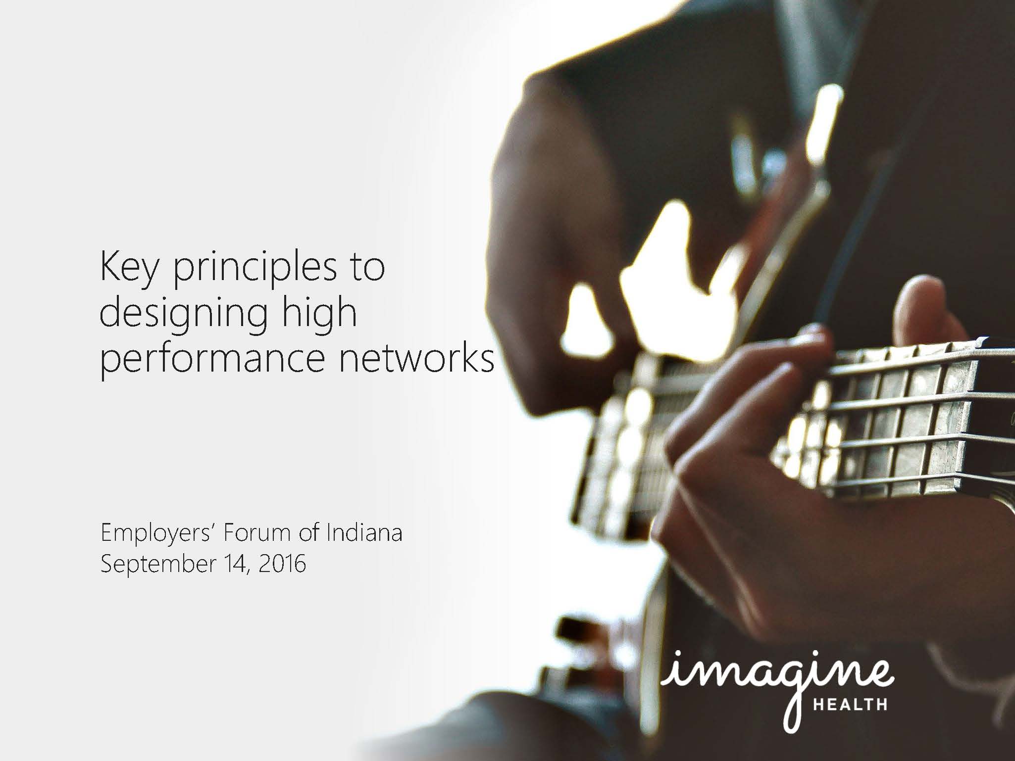 High Performance Networks