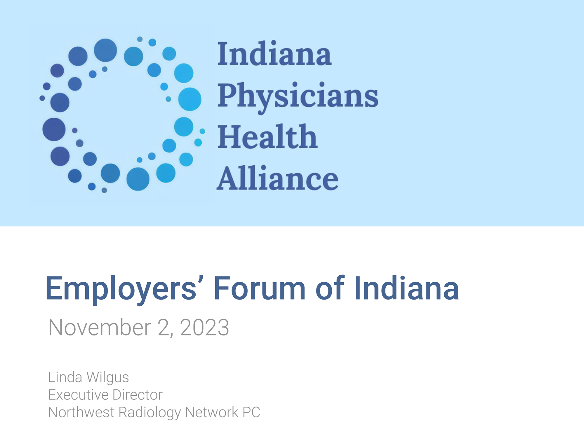 Indiana Physicians Health Alliance
