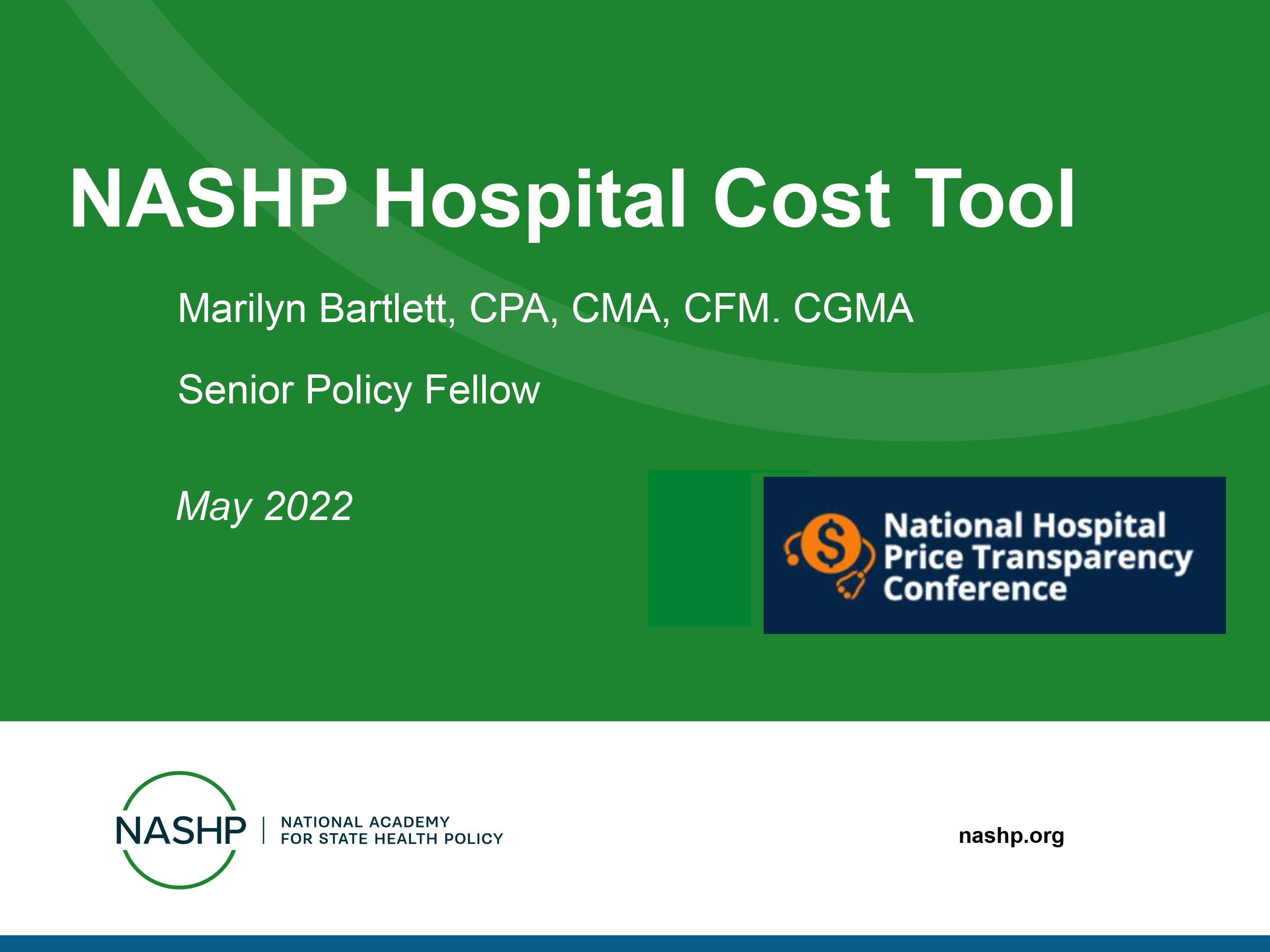 NASHP Hospital Cost Tool (NHPTC 2022)