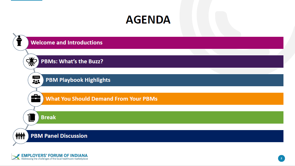 All Stakeholder Meeting – PBMs